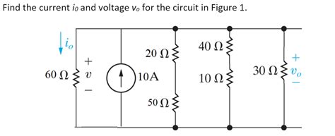 Solved Find The Current I And Voltage V For The Circuit Chegg
