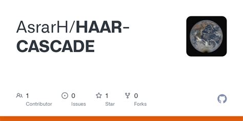 github asrarh haar cascade