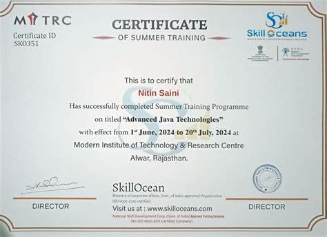 nitin saini on linkedin java technology professional learning skilloceans