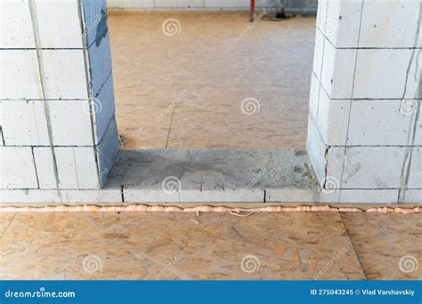 Doorway In The Wall Of The Gas Block High Threshold Between Rooms