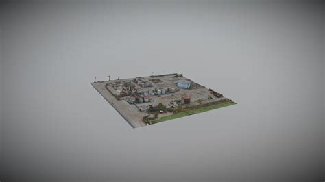 Abandoned Refinery Optimization Test 3d Model By Mattpolaski