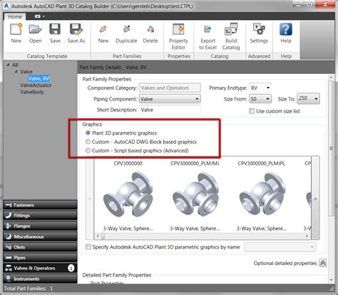 如何在 Autocad Plant 3d 中将仪器添加到元件库和等级库