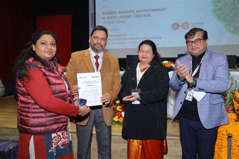 I Am Delighted To Share That I Recently Had The Privilege Of Serving As A Session Chair At Peeic