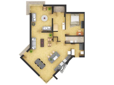 Make An Axonometric Or Top View Render Of Your Project By H2render Fiverr