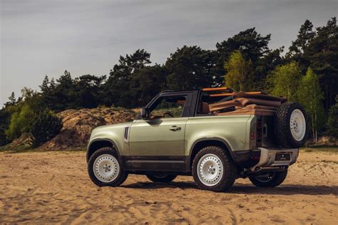 Chopped Up Defender Convertible By Heritage Customs Offers What Land