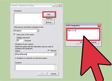 How To Remotely Shutdown Restart And Logoff Networked Pcs Bits Info