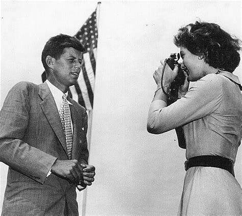 Young Jackie And John Kennedy