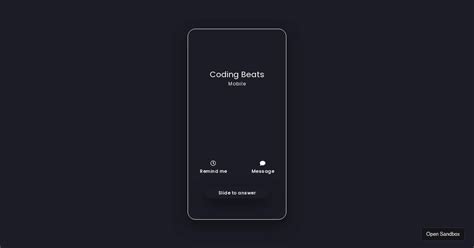 Dark Mode Glassmorphism Ui Design Codesandbox