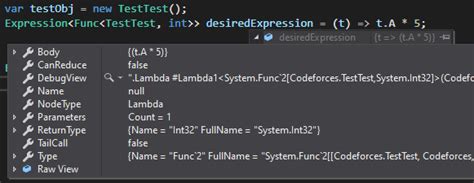 Lambda How To Get Expression From Expression Bodied Property C Stack Overflow
