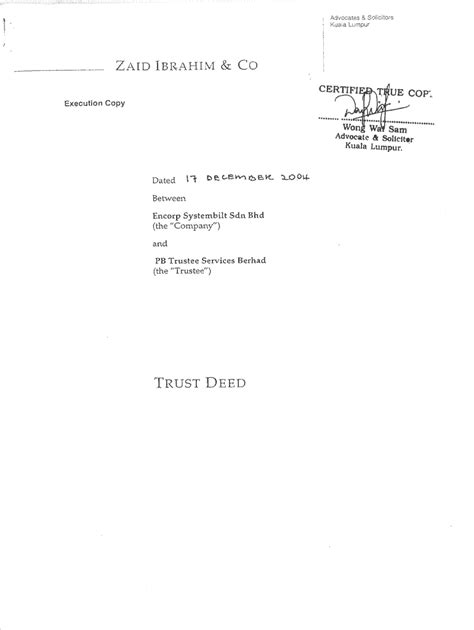 Fillable Online Essb Trust Deed Execution Fax Email Print Pdffiller