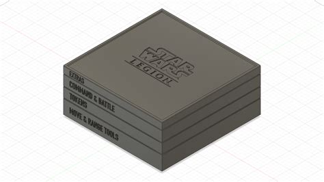 Star Wars Legion Token Box By Bennydesign Download Free Stl Model