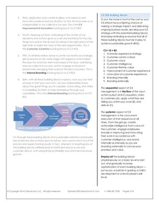 Customer Experience Strategy Exploring Success Factors PDF