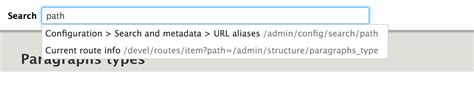 Admin Toolbar Search