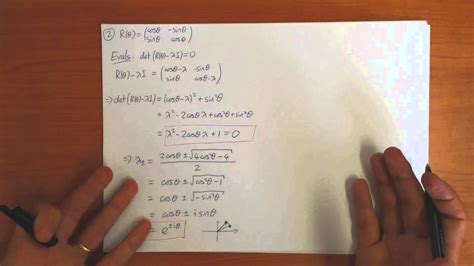 C Finding Eigenvectors And Eigenvalues Examples YouTube