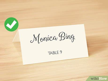 3 Ways To Address Guests On Escort Cards WikiHow