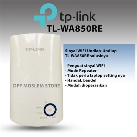 Modem Router Wifi Extender TP LINK TL WA850RE 300Mbps Wireless N300 Penguat Sinyal WIFI Lazada