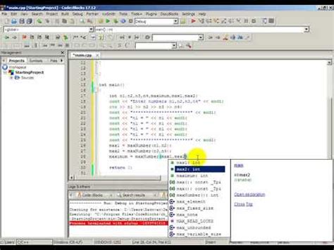 C Programming Finding The Maximum Number Using Function Level YouTube