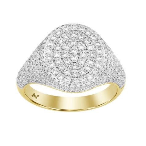 Ladies Ring 100ct Round Diamond 10k Yellow Gold Rogers And Brooke Jewelers