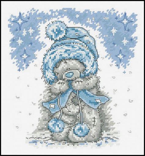 Схема вышивки «Мишка Тедди №641051 Вышивка крестом