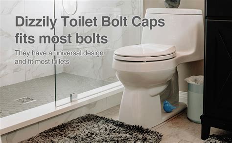 2pcs Toilet Bolt Caps Tall Toilet Bolt Covers Decorative Bird Replacement Toilet Screw Cover