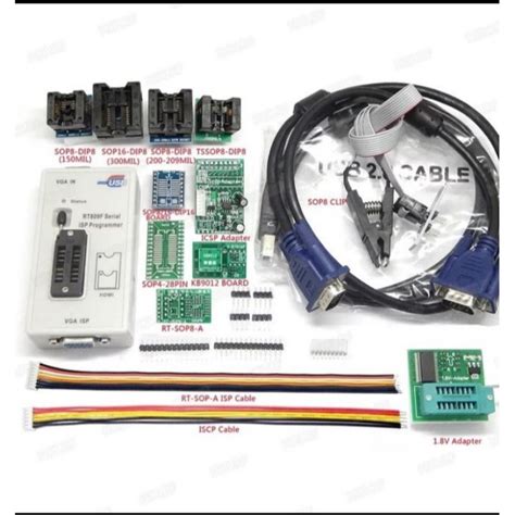 Jual Alat Flash Bios Eeprom Ic RT RT F Komplit Soket Pcb Adafter Indonesia Shopee Indonesia