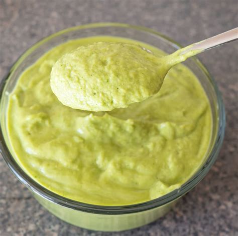 Creamy Tomatillo Salsa Fresh Salsa Verde With Avocado