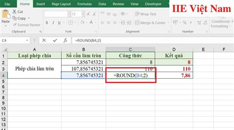 Phép chia trong Excel Cách sử dụng chi tiết nhất