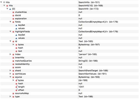 elasticsearch 6 1 java api search issue stack overflow