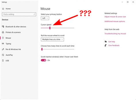 Better Mouse Speed About