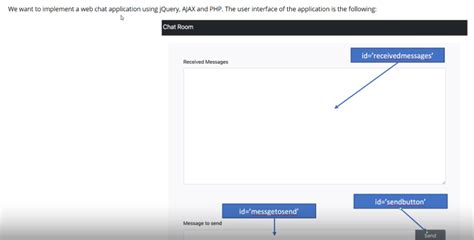 Solved We Want To Implement A Web Chat Application Using