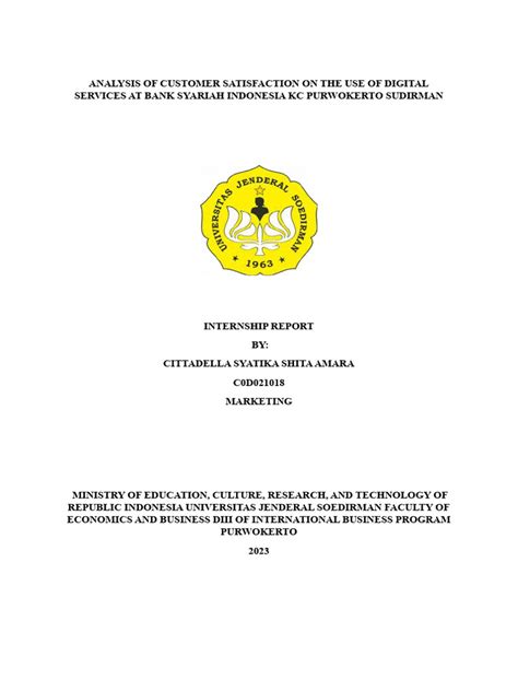 Analysis Of Customer Satisfaction On The Use Of Digital Services At Bank Syariah Indonesia Kc