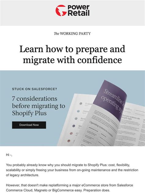 Power Retail Thinking Of Migrating To Shopify Plus Milled