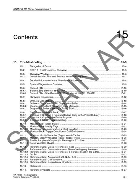 tia pro1 15 troubleshooting en pdf parameter computer programming