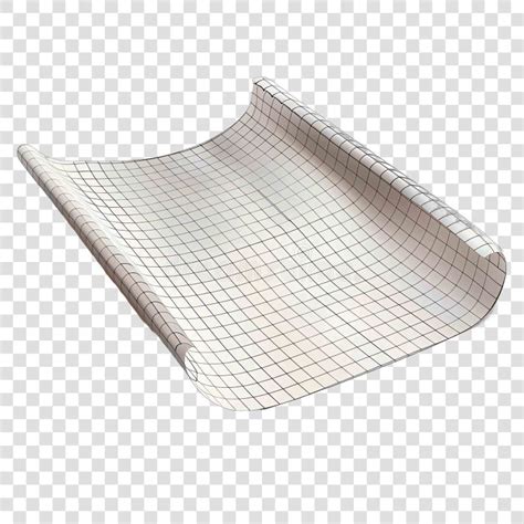 Graph Paper Transparent Background Realistic Element Stock Illustration Illustration Of