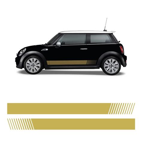 Decals Side Stripe Lines Mini Cooper