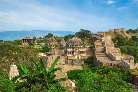 Scenery Of The Kumbhalgarh Aka Kumbhal Fort Located In Rajsamand