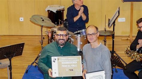 Ferran Ferrando Guanya El Primer Premi I El Premi Del Públic Al Ii Concurs De Composició Per A