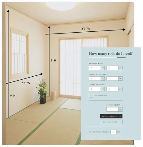 Measuring For Wallpaper Calculator Wallpaper Calculator Accurately