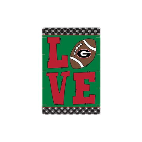 Magnolia Lane Uga Love Garden Flag The Clubhouse Athens