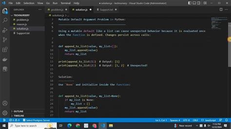 Python Mutable Default Arguments Least Astonishment Explained Youtube