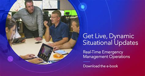 Esri On Linkedin Maintain Real Time Situational Awareness Emergency Management Ebook