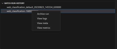 Manage Runs — Prompt Flow Documentation