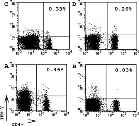 Scheme Of Flow Cytometric Analysis Of Ifn G Secreting Cd4 T Cells From Download Scientific