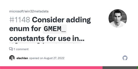 Consider Adding Enum For `gmem` Constants For Use In `oleduplicatedata