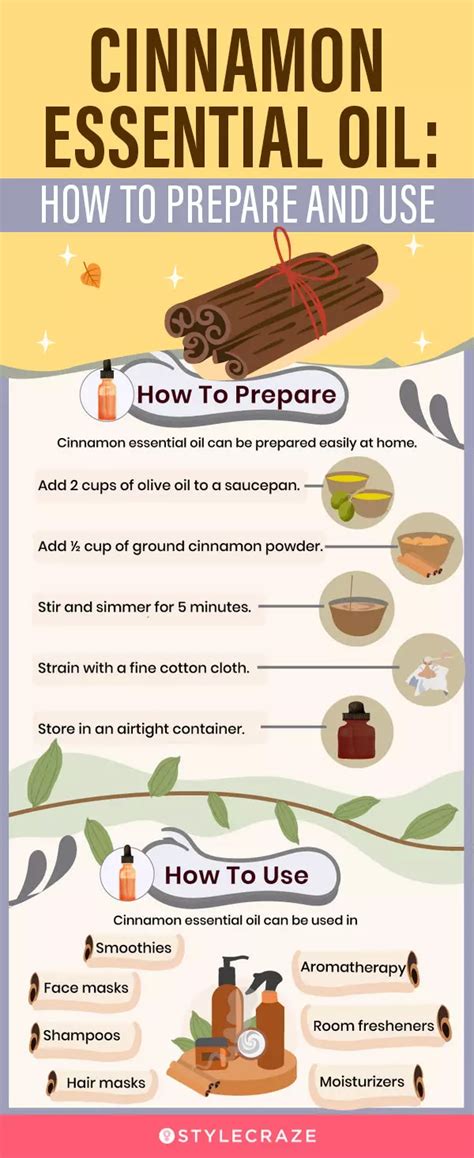 Cinnamon Essential Oil Ingredients Fzpy