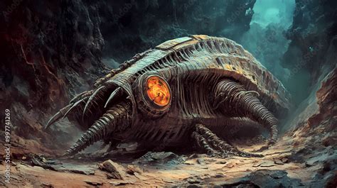 An Otherworldly Time Warped Alien Artifact Emerges From The Depths Of
