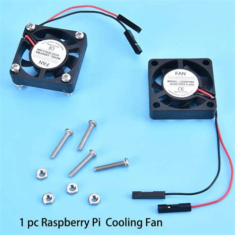 Raspberry Pi Brushless Cpu Cooling Fan Heatsink Cooler Radiator 3b23b