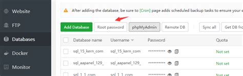 How To Fix Mysql Error On Aapanel News Version Aapanel Free Hosting Control Panel One Click