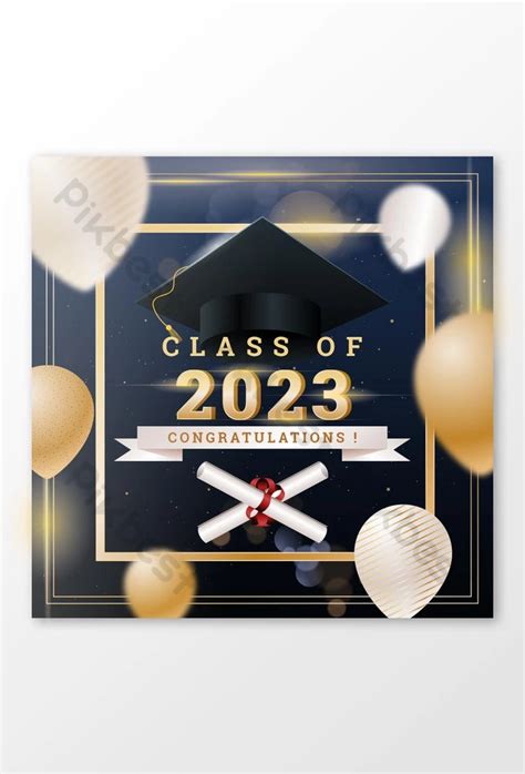 Realistic Class Of 2023 Psd Free Download Pikbest