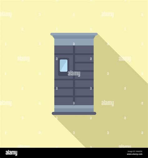 Modern Apartment Building Entrance With Intercom Panel Providing